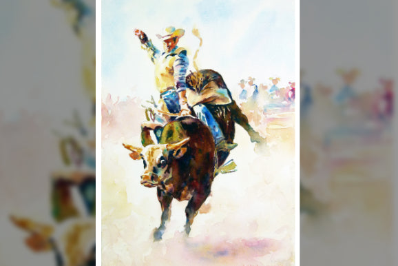 Rodeo - Preview – Graham Berry's Watercolour World